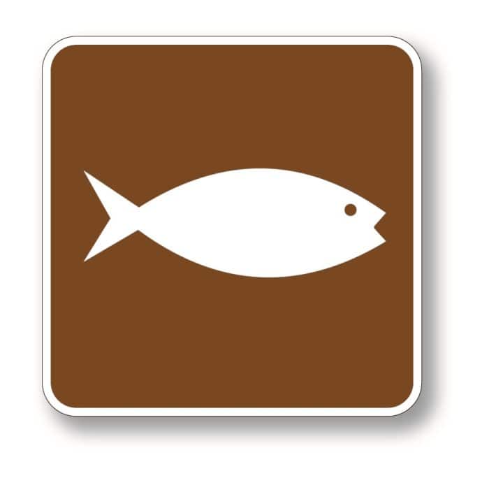 Fish hatchery sign - Zumar