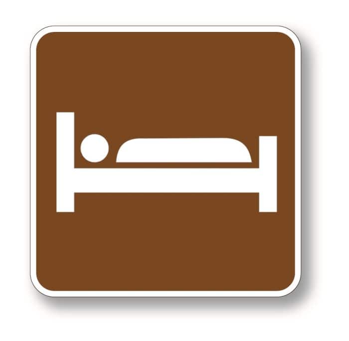 Lodging sign - Zumar