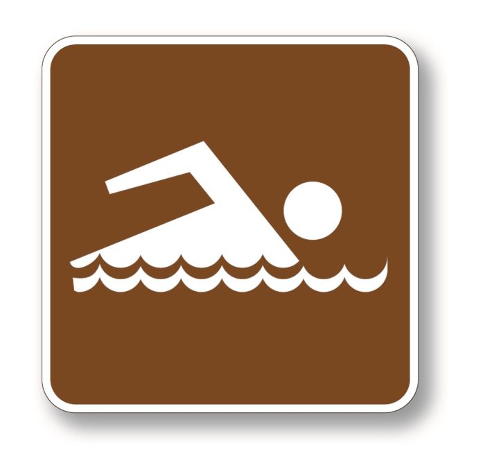 Swimming sign - Zumar