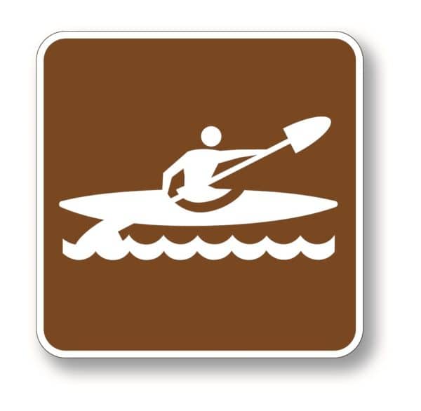 Kayak sign - Zumar