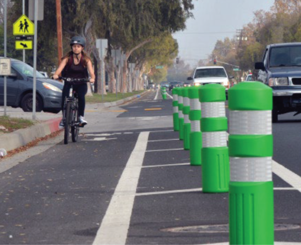 K71 Bike Lane Bollard - Zumar